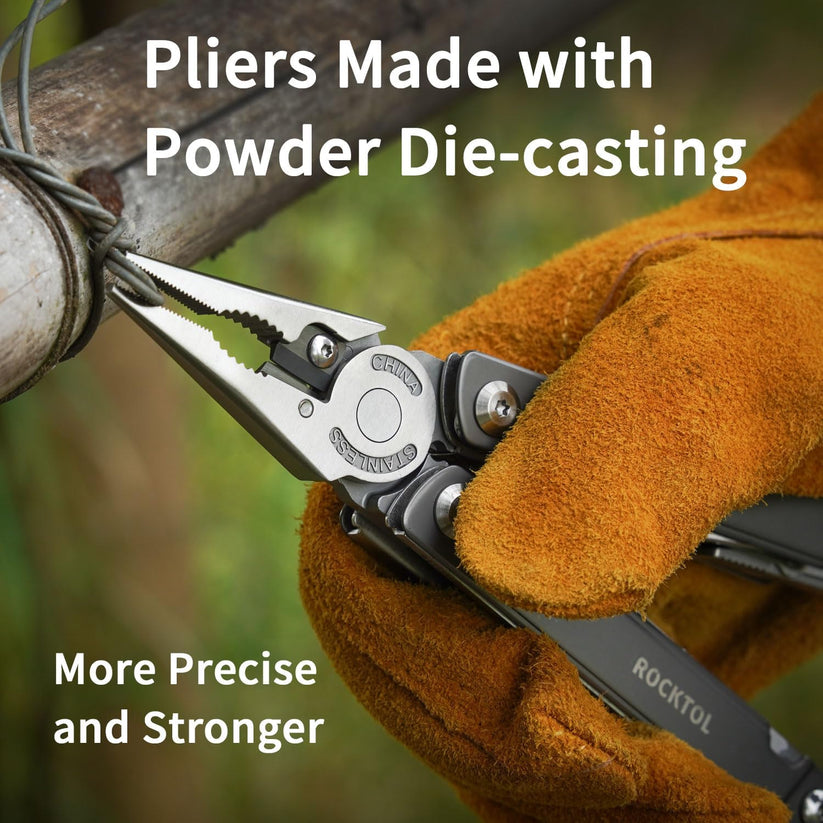 NEW! ROCKTOL GEN-R Multitool with VG10 Knife Blade 27-in-1 Multi-tool ...